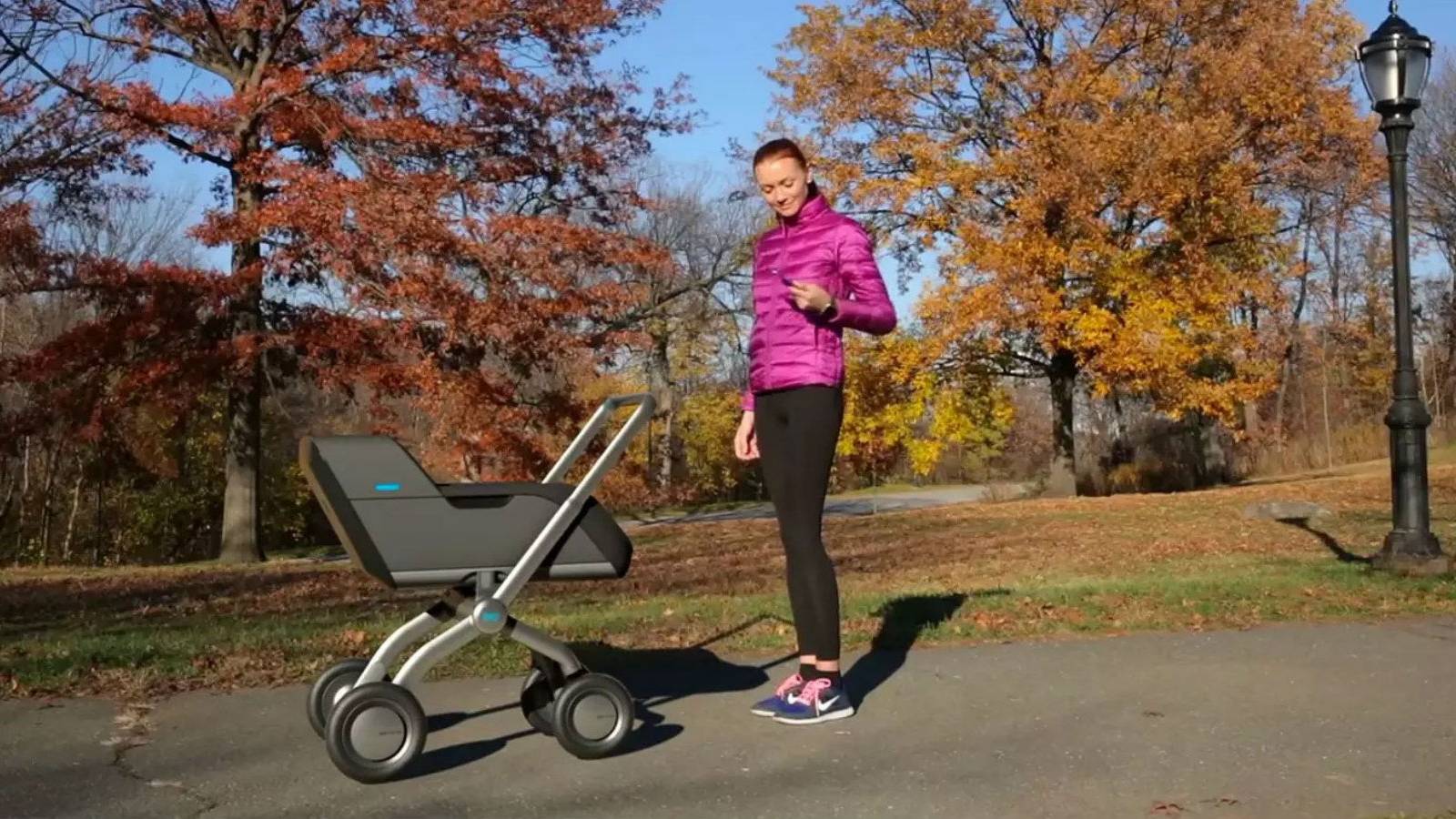 This Smart Stroller That Pushes Itself Right Alongside You And Has A ...