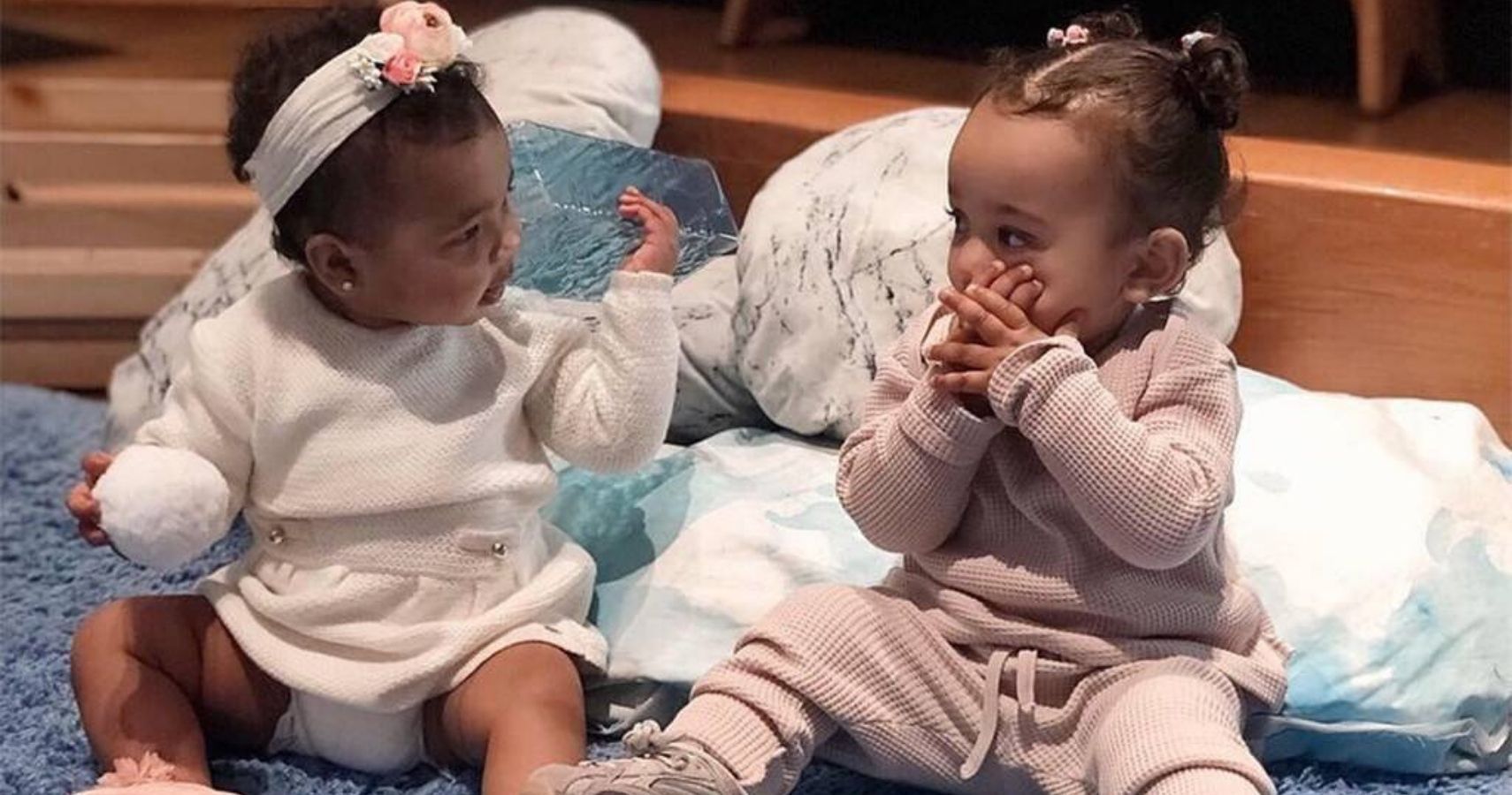 Cousins True Thompson & Chicago West Snack On Cheetos In Adorable New ...