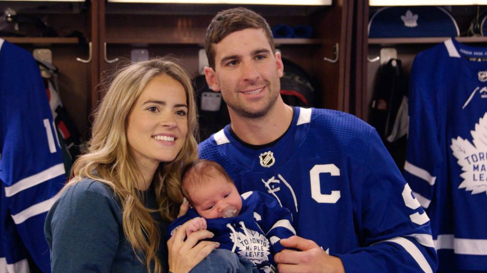 Toronto Maple Leafs' John Tavares Gets A Special Surprise From His Baby ...