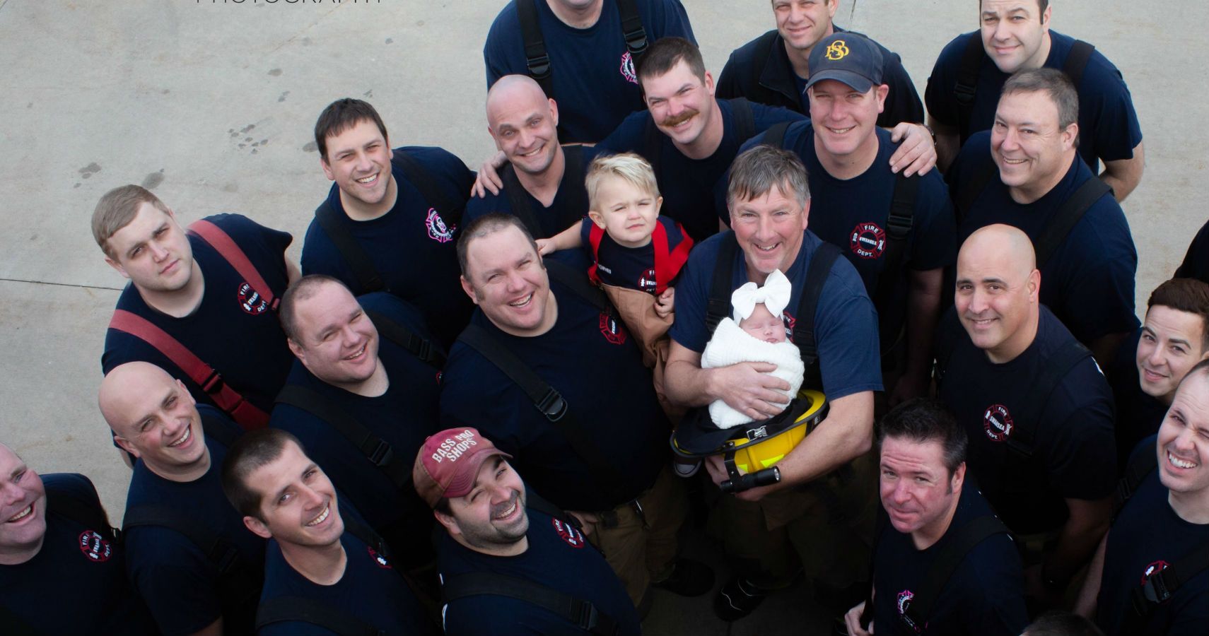 Baby Pays Tribute To Firefighter Dad She Never Met In Touching Photoshoot