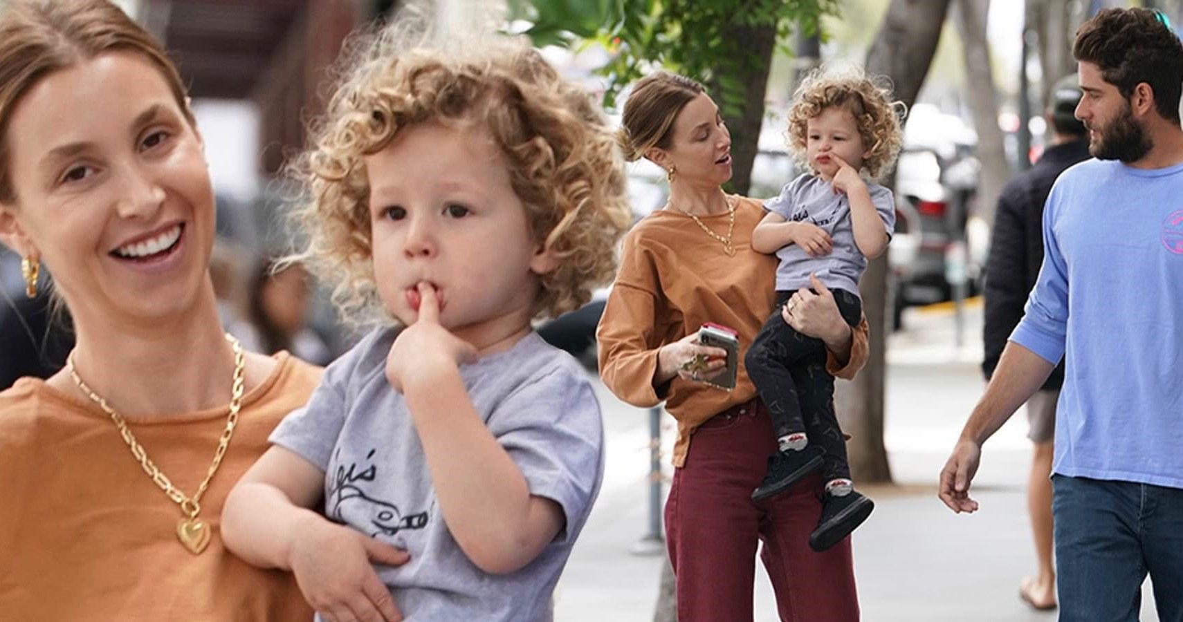 Whitney Port Shares Pics Of Husband & Son Playing In The Sand