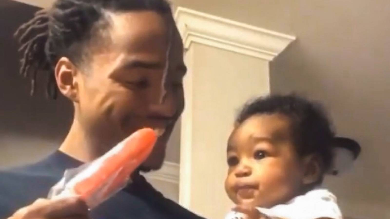 Video See Baby S Hilarious Reaction To First Taste Of A Popsicle