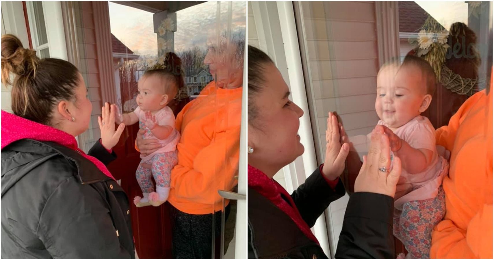 Nurse Mom Only Visits 7-Month-Old Baby Through Window Out Of ...