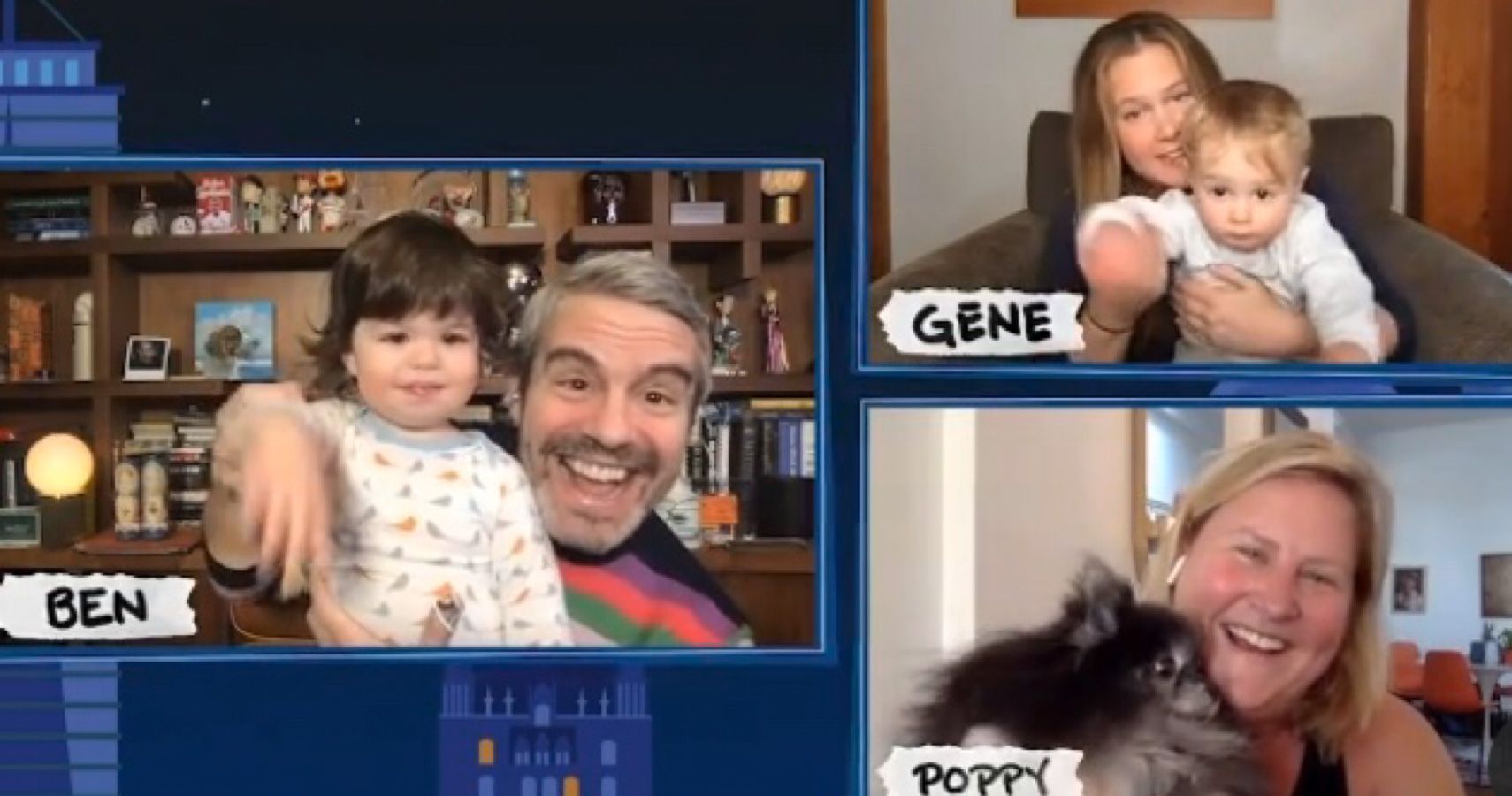 Amy Schumer's Son & Andy Cohen's Son Had A Virtual Playdate On 'Watch ...