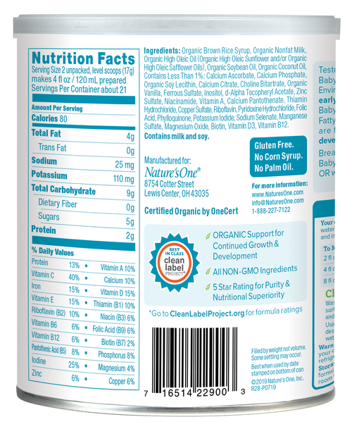 Best Organic Baby Formula (Updated 2020)