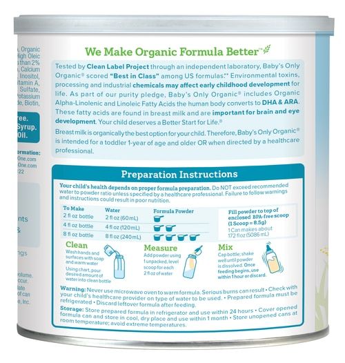 Best Organic Baby Formula (Updated 2020)