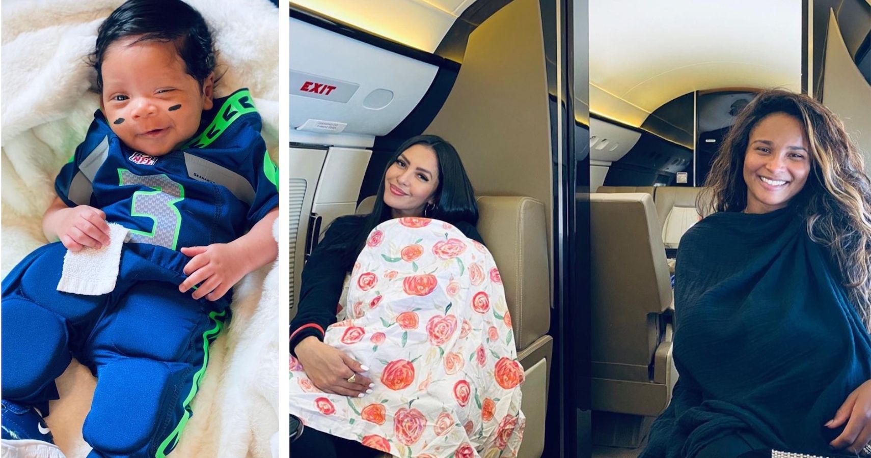 Vanessa Bryant Visits Ciara & Russell Wilson's Baby Win For Comfort