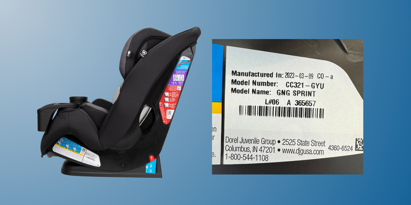 Safety 1st Recalls 180,000 Car Seats Over Choking Hazard