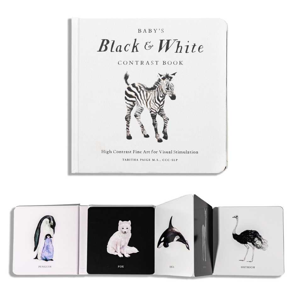 Best Black And White High-Contrast Books For Infant Visual Stimulation