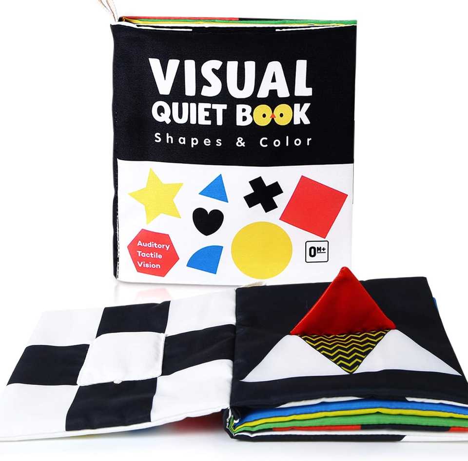 Best Black And White High-Contrast Books For Infant Visual Stimulation