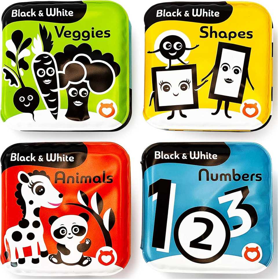 Best Black And White High-Contrast Books For Infant Visual Stimulation