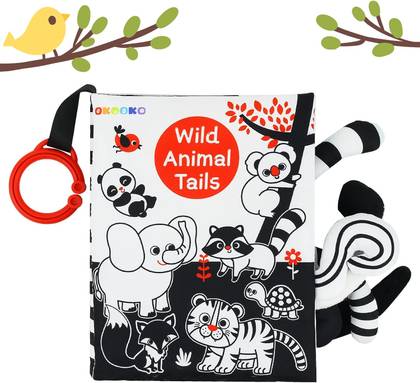 Best Black And White High-Contrast Books For Infant Visual Stimulation