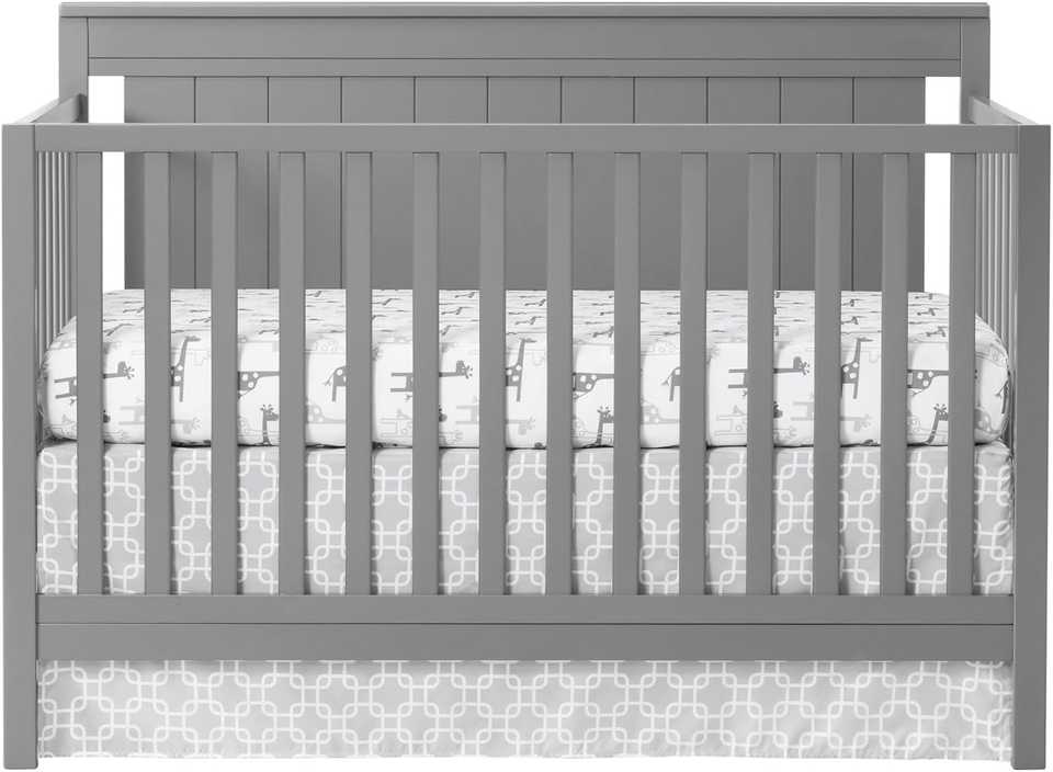 8 Best Gray Baby Cribs for Safety, Comfort & Style