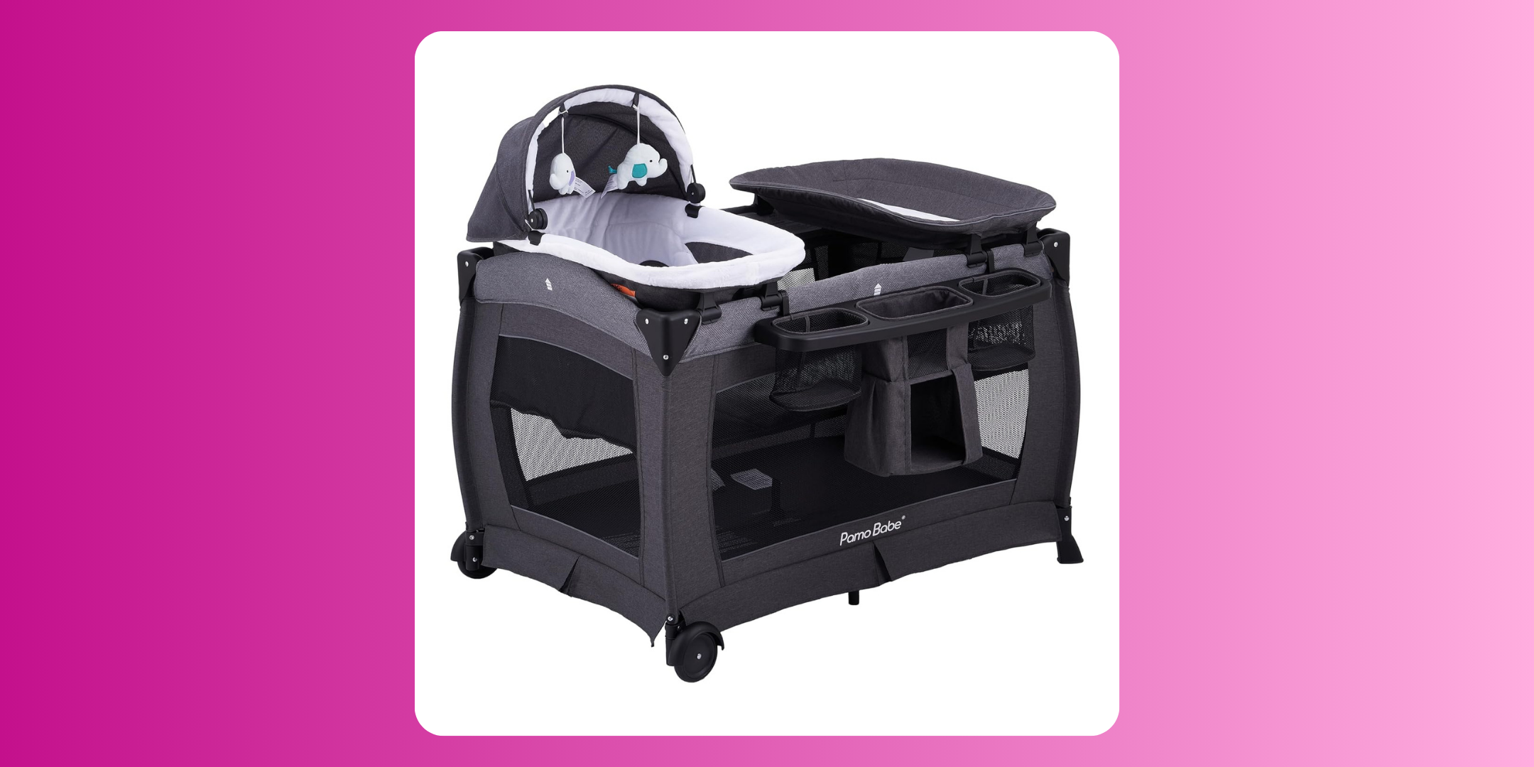 The Pamo Babe Foldable Playard is 32 % Off on Amazon